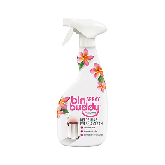 Bin Buddy Bin Deodoriser Spray Frangipani 500ml -210707011651 – Urban Brass Hardware Ltd